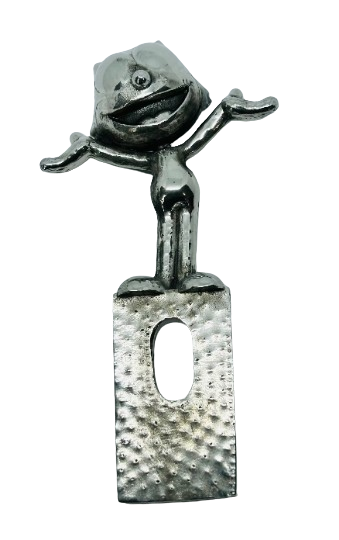 Vintage Felix the Cat License Plate Topper - 1920's Felix the Cat Mast ...