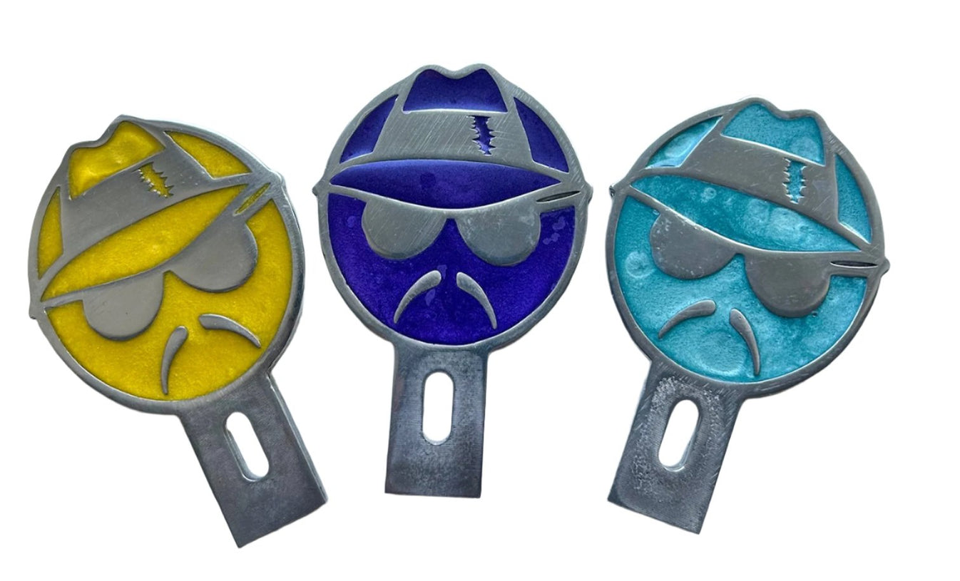 Lowrider Man Cholo Chicano Culture Pewter License Plate Topper - Handm ...